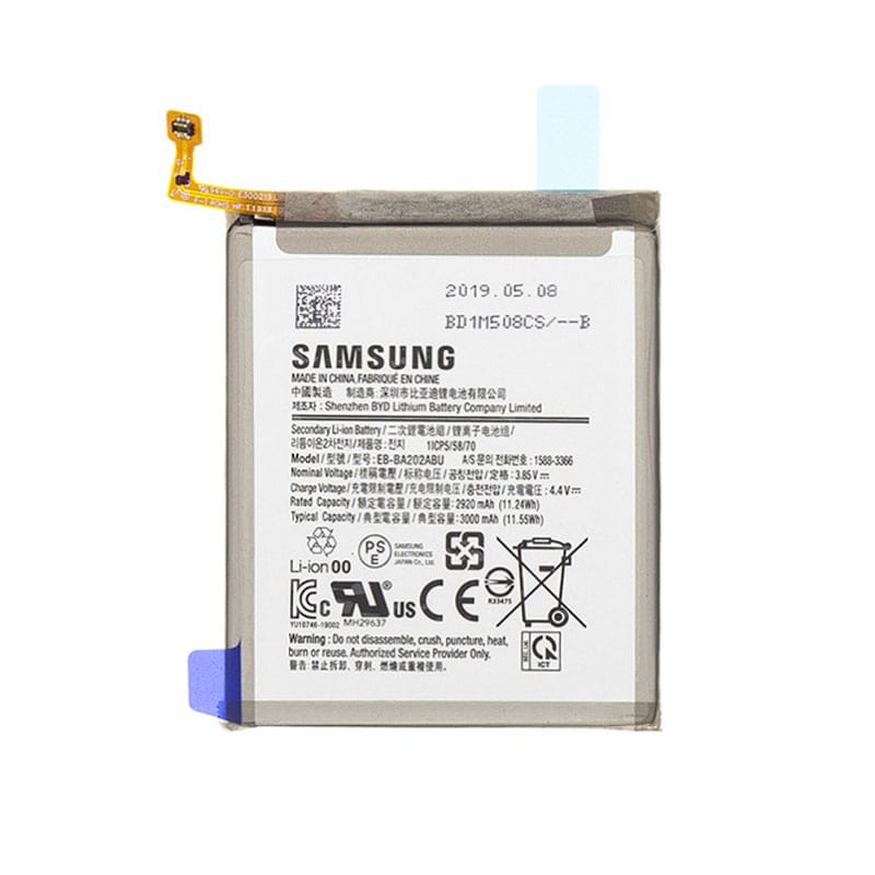 باتری سامسونگ Samsung Galaxy A10e – ولتاژ باتری